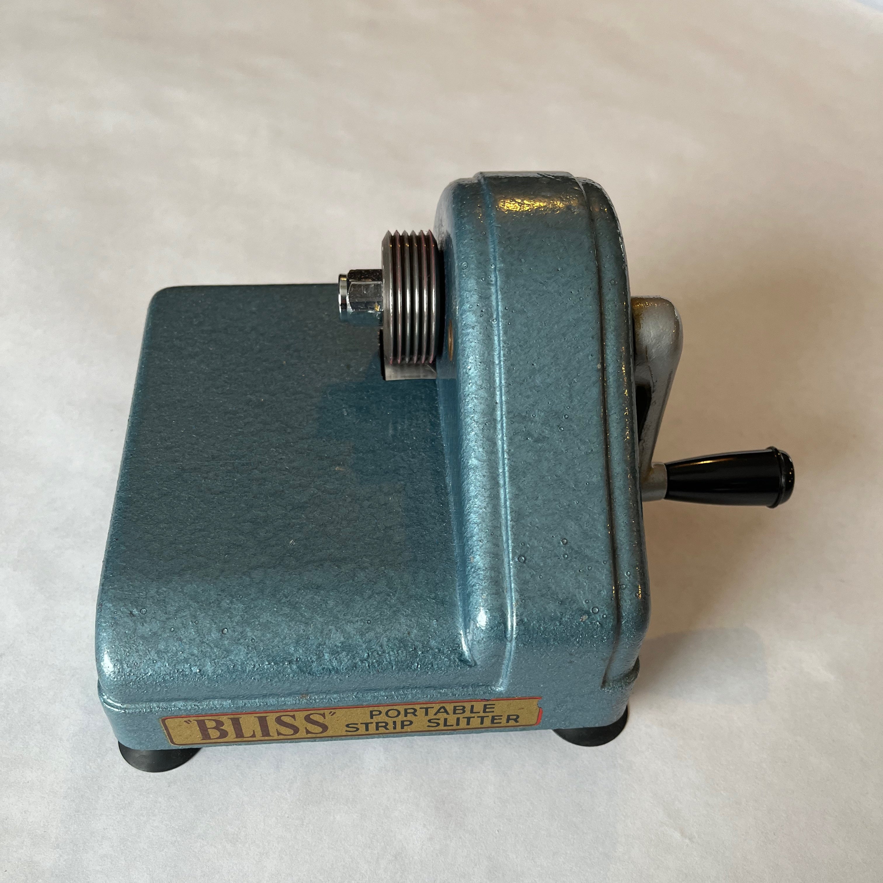 Vintage Used Bliss Model A Fabric Cutter by Fraser